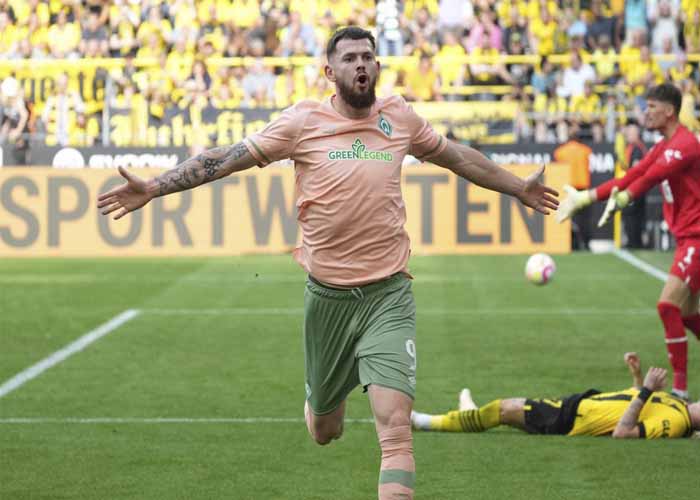 Bundesliga: Borussia cae ante Werder Bremen en épica remontada Bundesliga: Borussia cae ante Werder Bremen en épica remontada